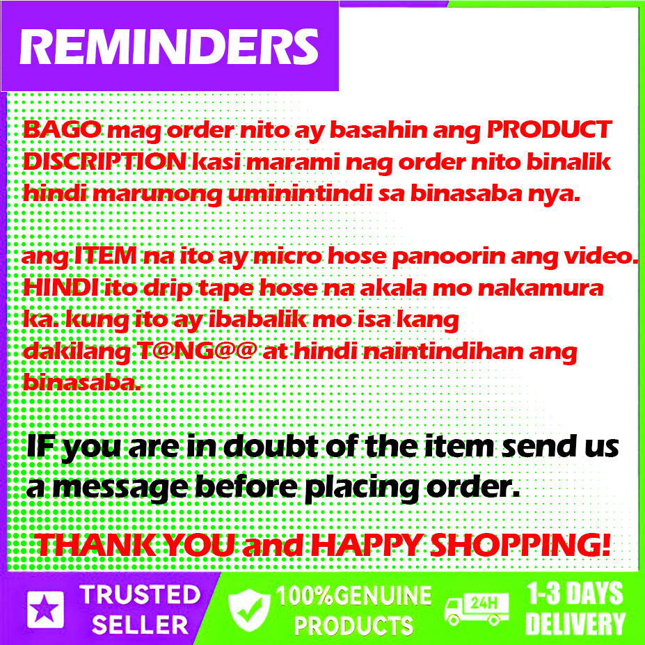 50m - 4/7mm Micro Drip Irrigation Gardens Watering Hose PVC Pipe-Tubing ...