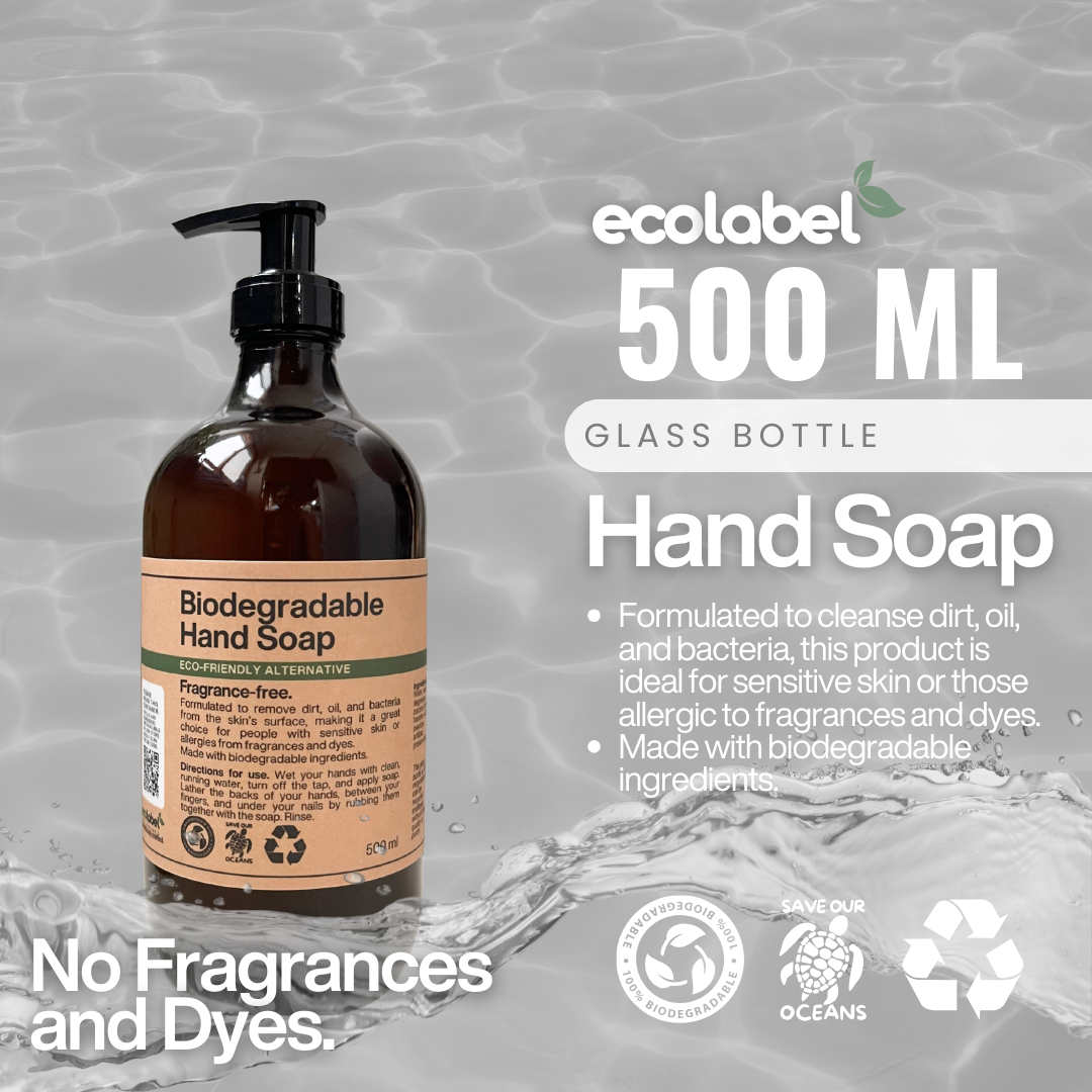 Eco-friendly Biodegradable Liquid Hand Soap Fragrance-free Unscented ...