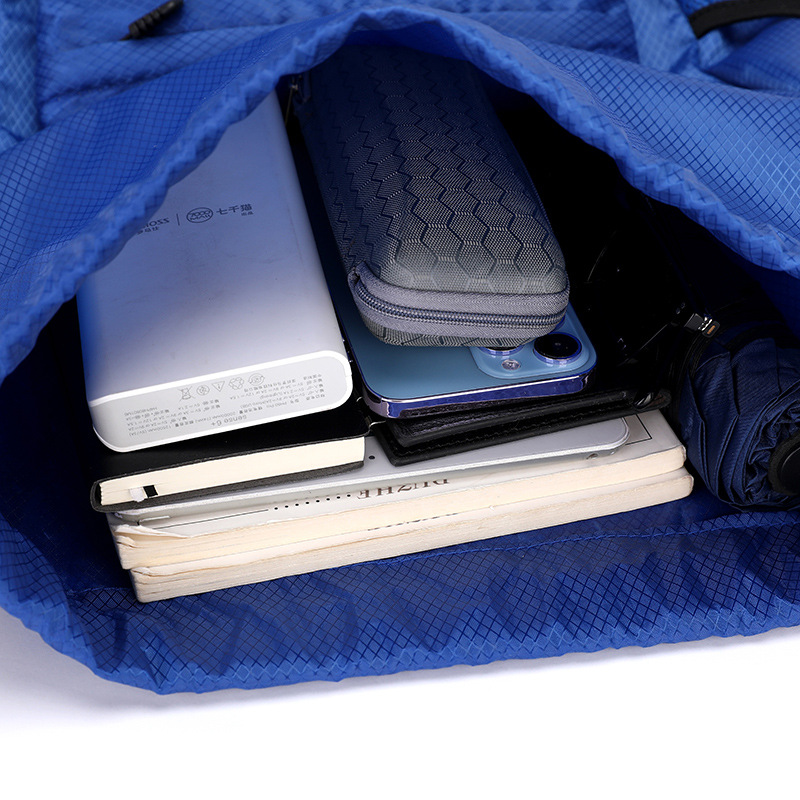 COD Outdoor Women Men Nylon Black Ultralight Backpack Basketball Bag ...