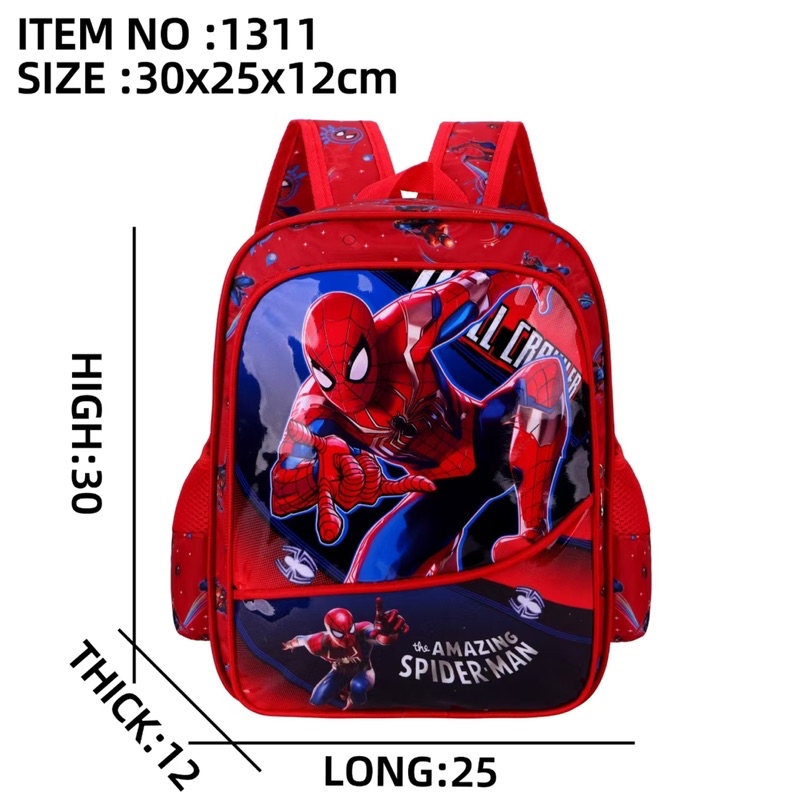 EVY 12 inches school bag characters back pack for kids | Shopee Philippines