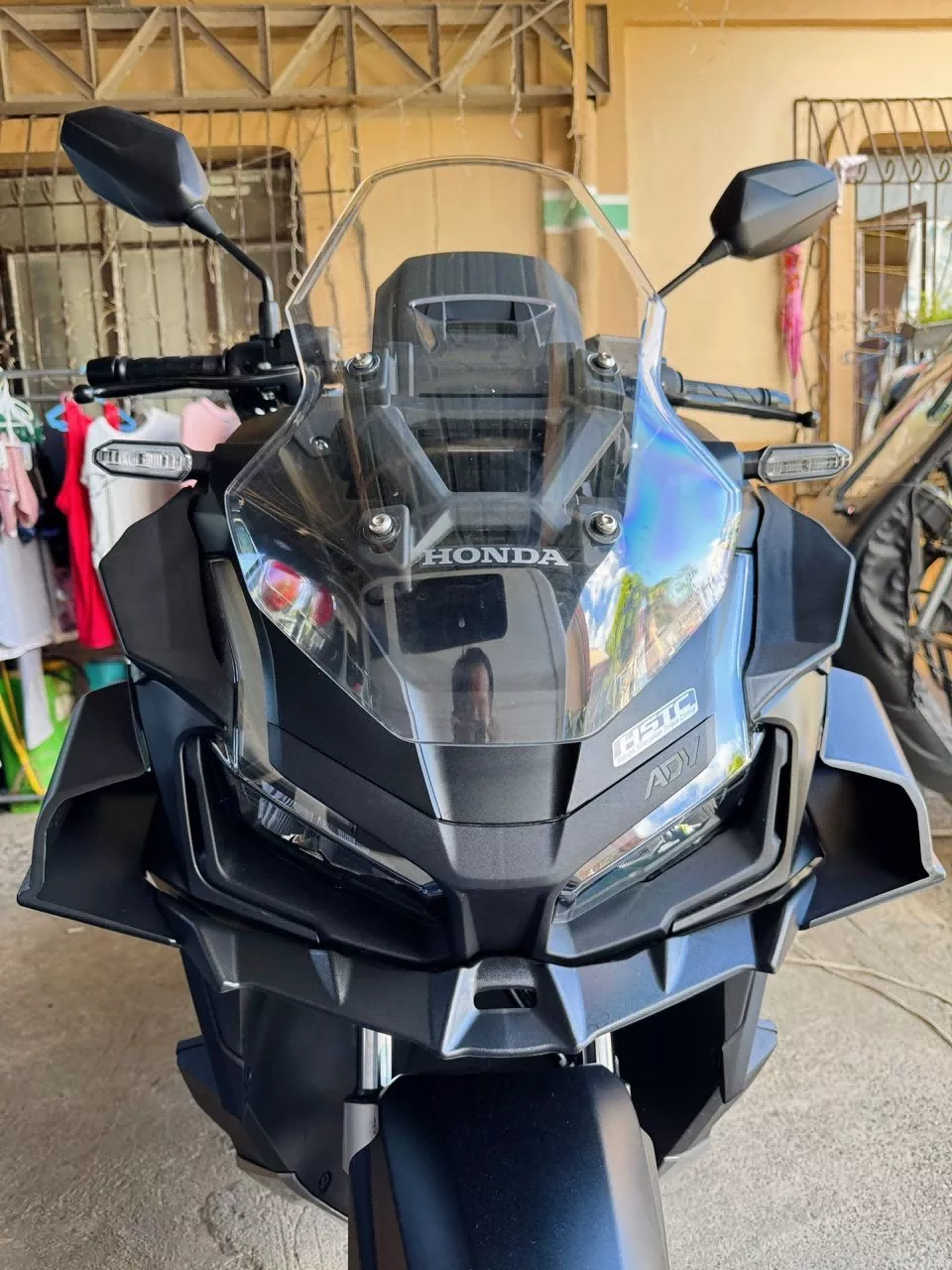 ADV 160 3 IN 1 WINGLET HEADLAMP COVER HEADLIGHT EYEBROW AND SIDE WIND ...