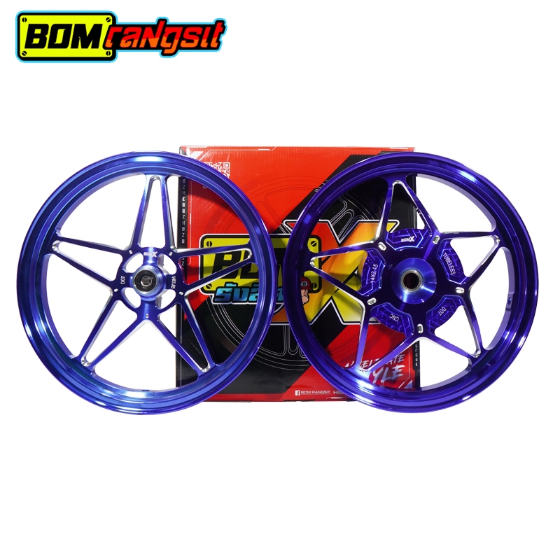 Bom Rangsit BomX Lynx CNC Star Alloy Mags Click 125/MIO 110/i125 M3 ...