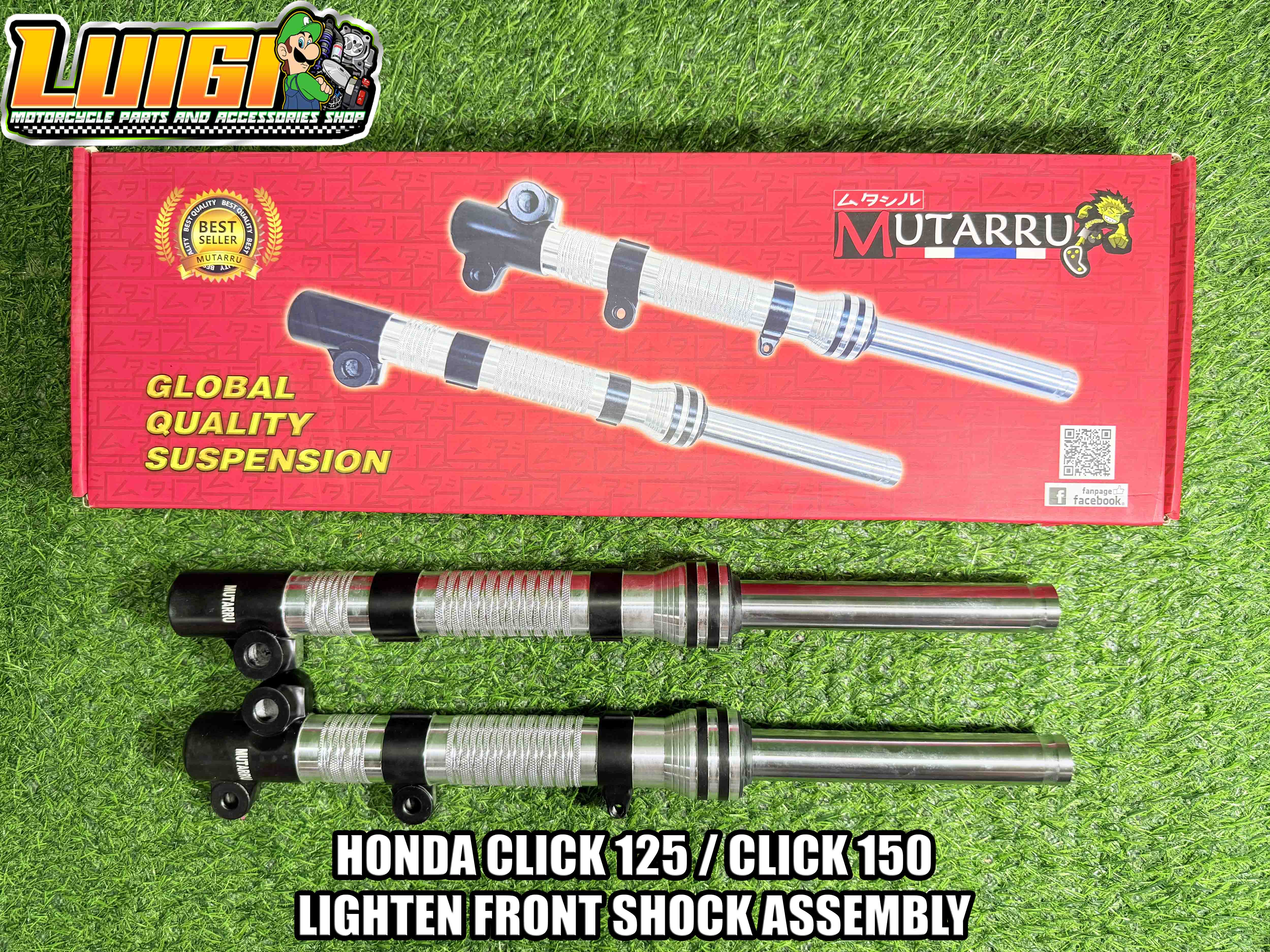 MUTARRU LIGHTEN FRONT SHOCK ASSEMBLY BLACK SERIES MADE IN THAILAND ...