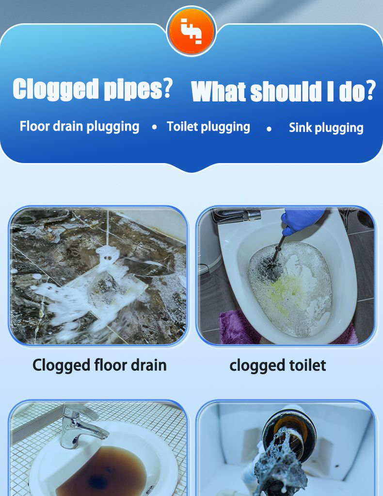 Japan Powerful Cleaner Drainage Clog Remover Dissolve Grease Hair Oil ...