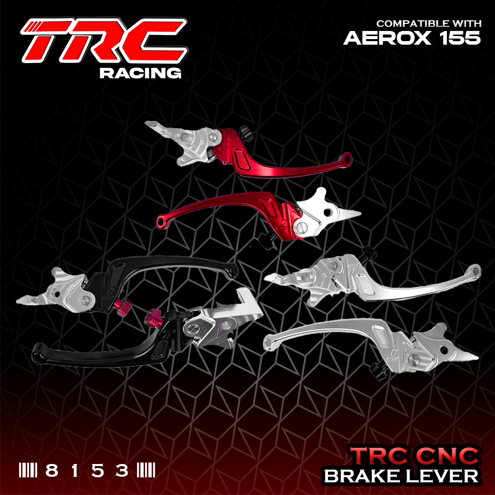 TRC RACING CNC BRAKE LEVER for AEROX 155 8153 | Shopee Philippines