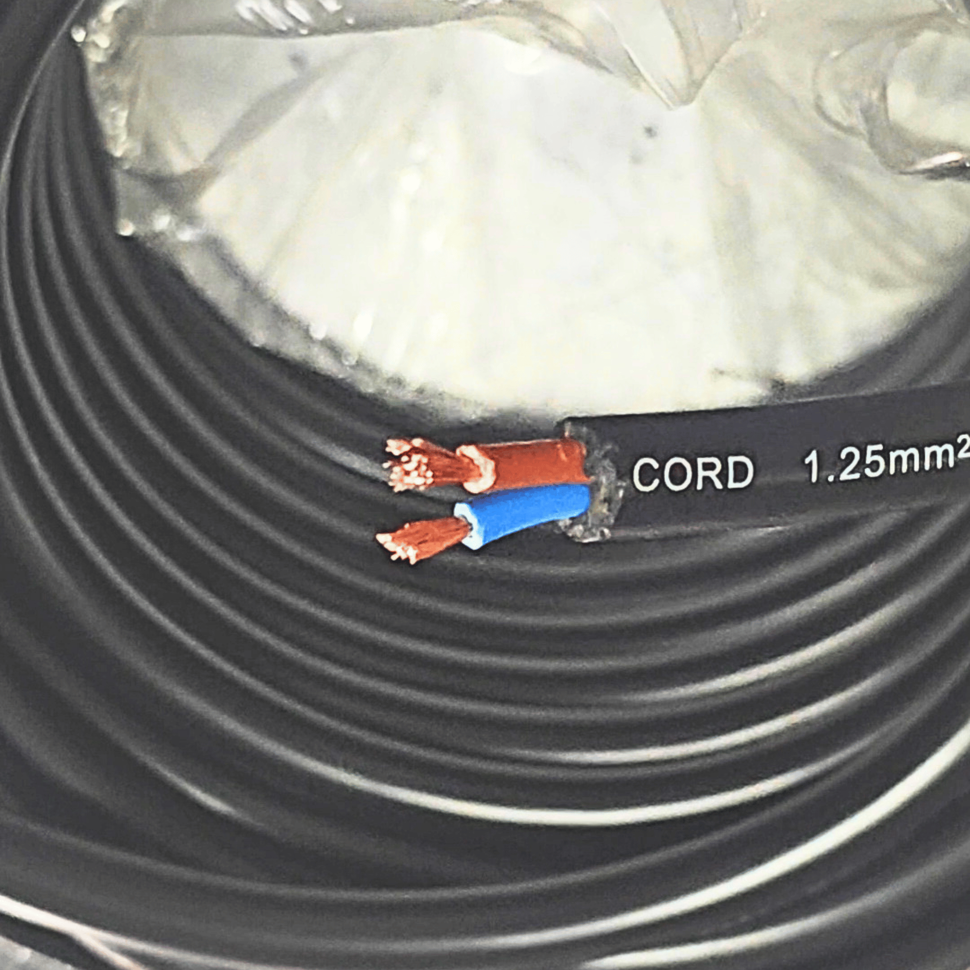 FMJ 1 Roll 50 Meters Royal Cord 16/2C 1.25mm Cable Heavy Duty Thick ...