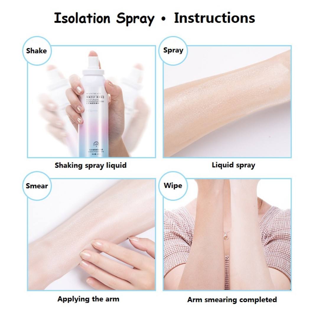 10pcs Maycreate Skin Whitening Spray Original Sunscreen Spray ...