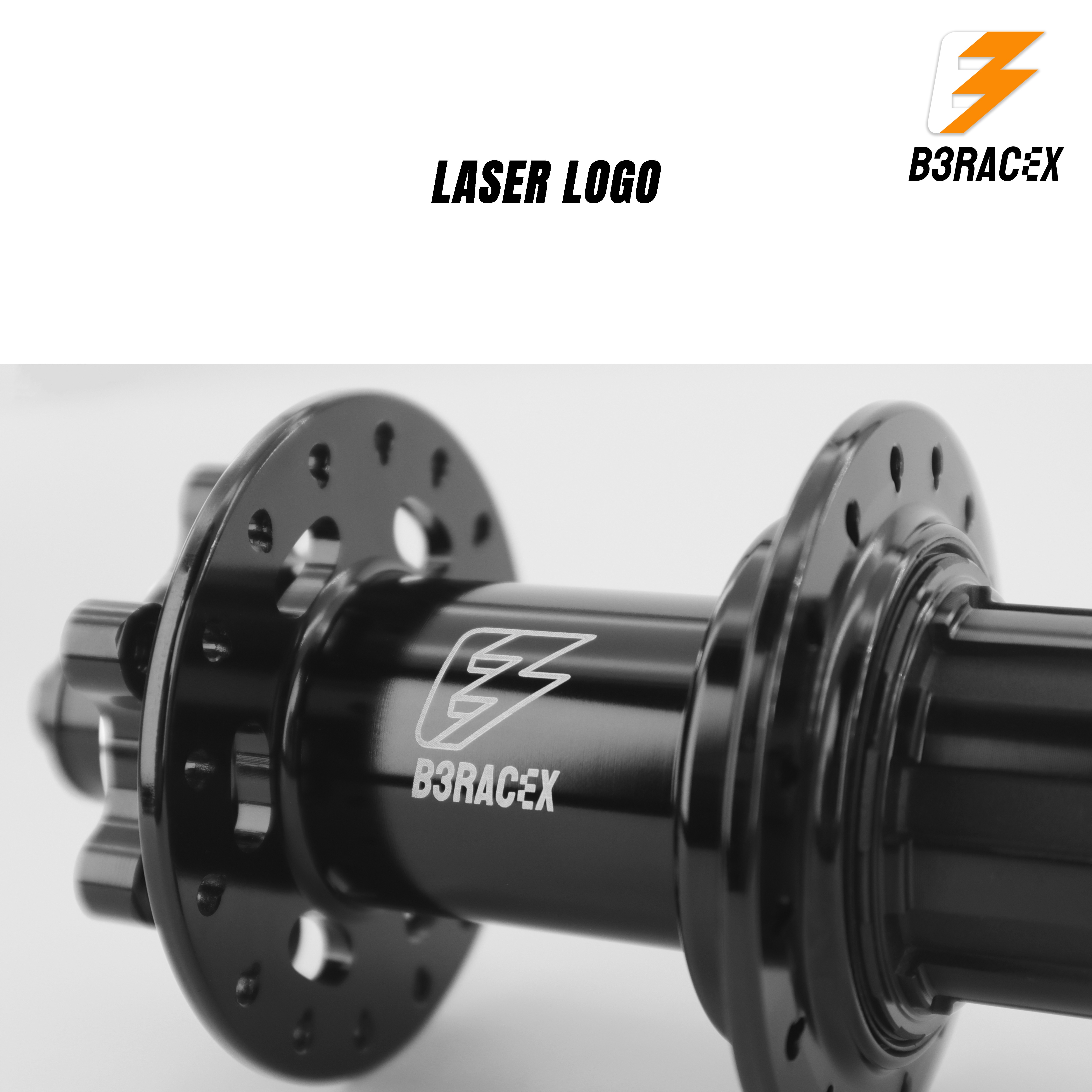 B3RACEX Thunder MTB Hub 6 Pawls 3 Teeth 32/36 Holes Ultralight Hub 120 ...