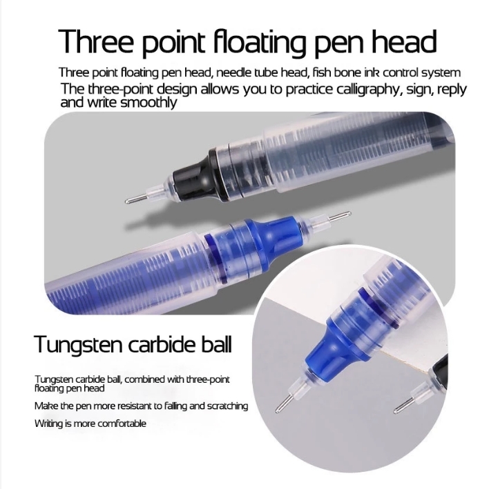 1pcs Color quick drying gel pen 0.5mm color straight liquid gel pen ...