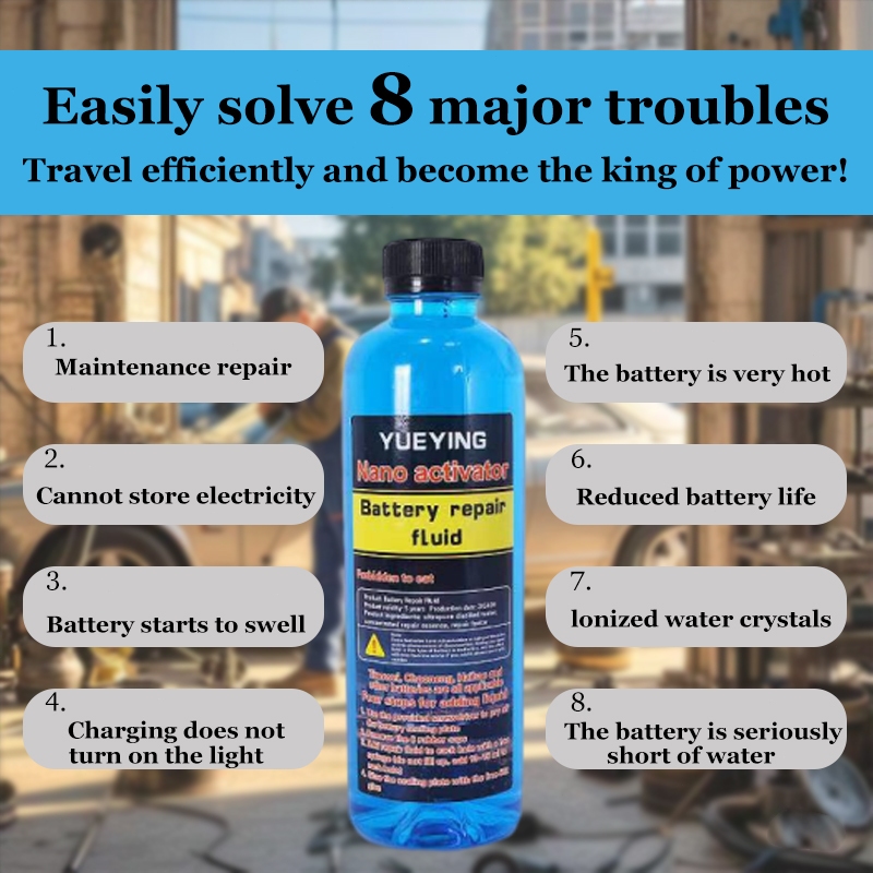 500ml Battery Repair Fluid With Install Tools Battery Repair Solution ...
