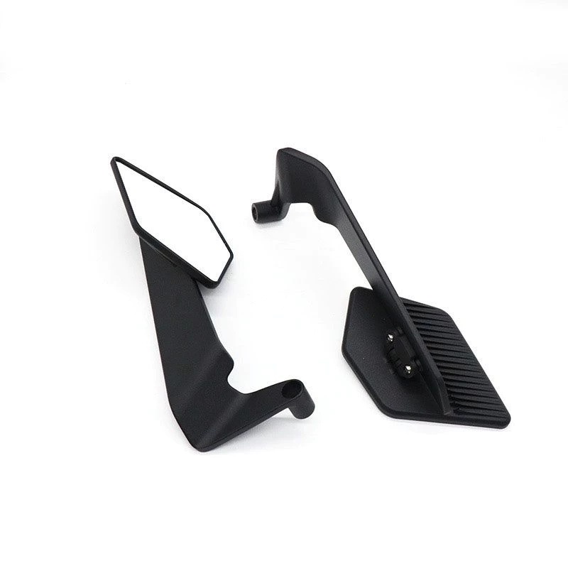 Wind Wing Rotating Side Mirror V5 Alloy Stem Universal 14*8Cm Wide View ...