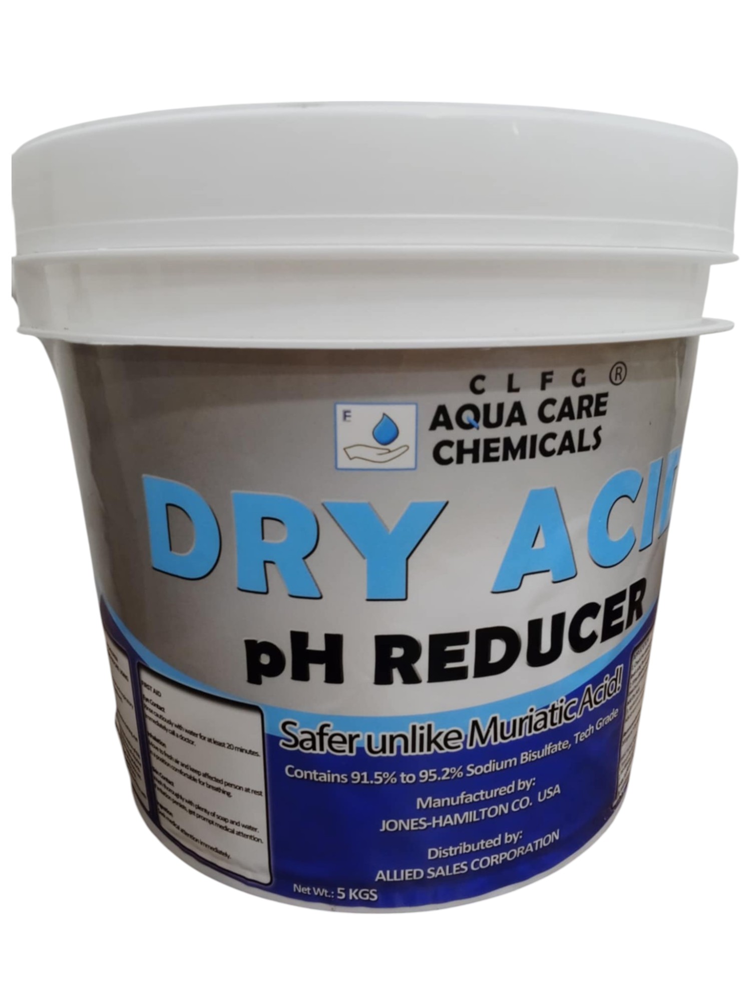 AquaCare PH Reducer Dry Acid 5kg for Swimming Pool US Brand | Shopee ...