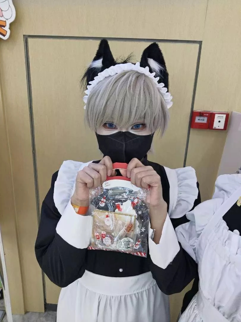 【COD】Maid Outfit Men Women Wear Cosplay Anime Maid Cosplay Party Lolita ...
