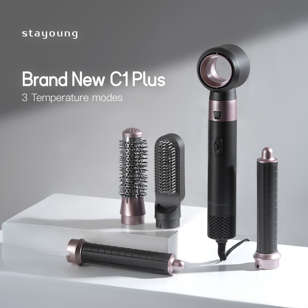 【5in1 Plus】STAYOUNG 2025 5in1 Hair Styler C1 Plus, Upgrade 5 IN 1 ...