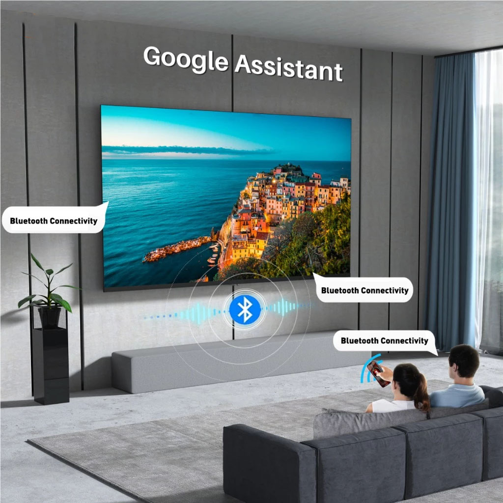 SNMISING 43 Inch LED TV Flat Screen FHD 32 Ultra-Slim Flat-Screen TV ...
