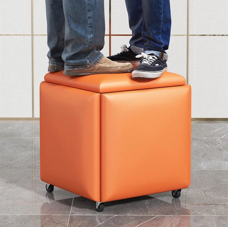 Five-in-one Rubik's Cube Stool Multifunctional Living Room Sofa Chair ...