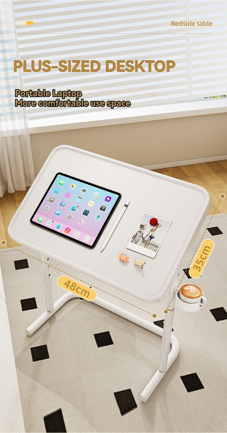 Adjustable computer table side table movable laptop table creative ...