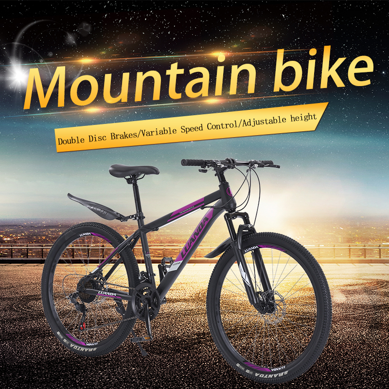 LUANDA Mountain Bike Fixie Bike Adult Bike 26 inch 3*7/21 Speed Alloy ...