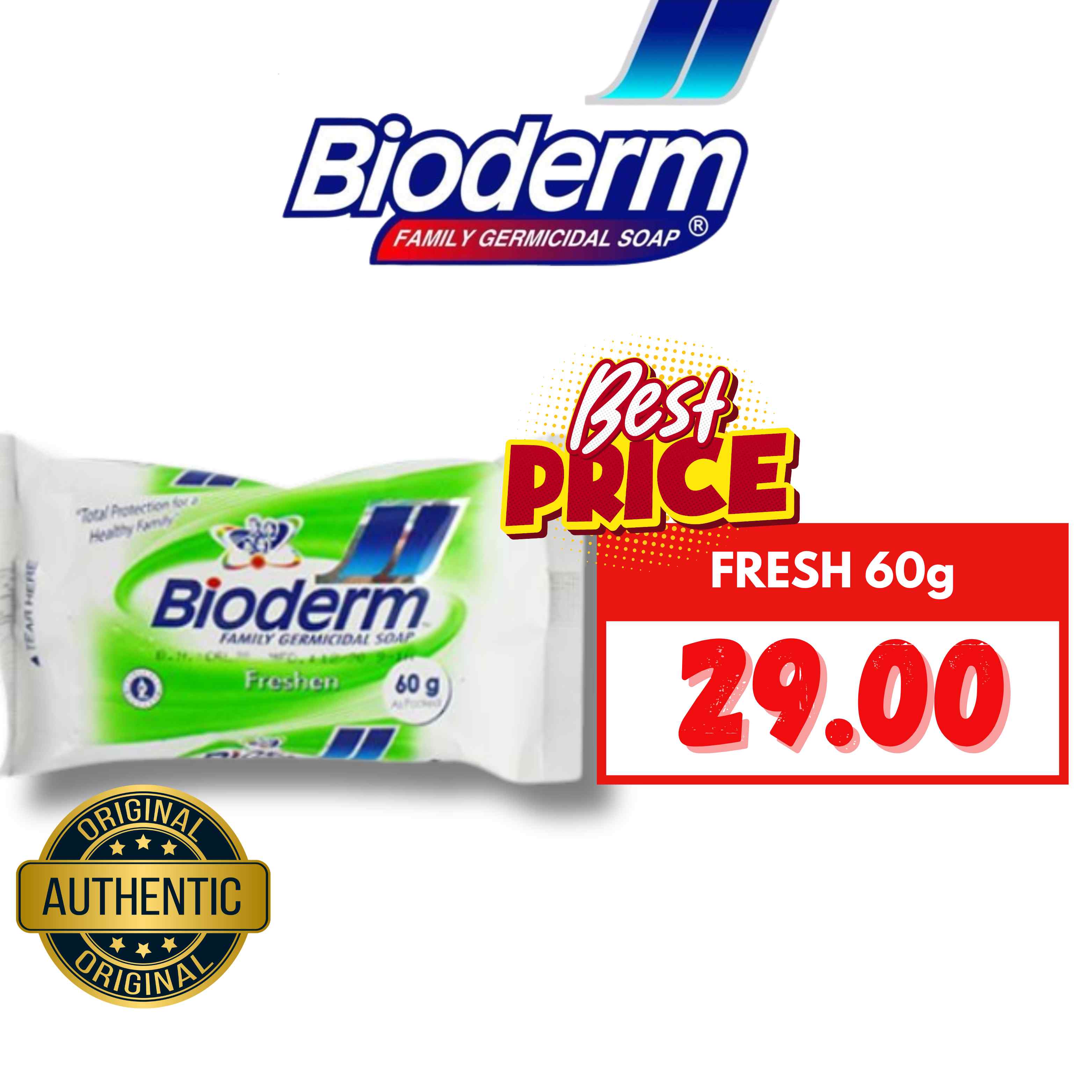 Bioderm Soap Sachet (60 grams) | Shopee Philippines