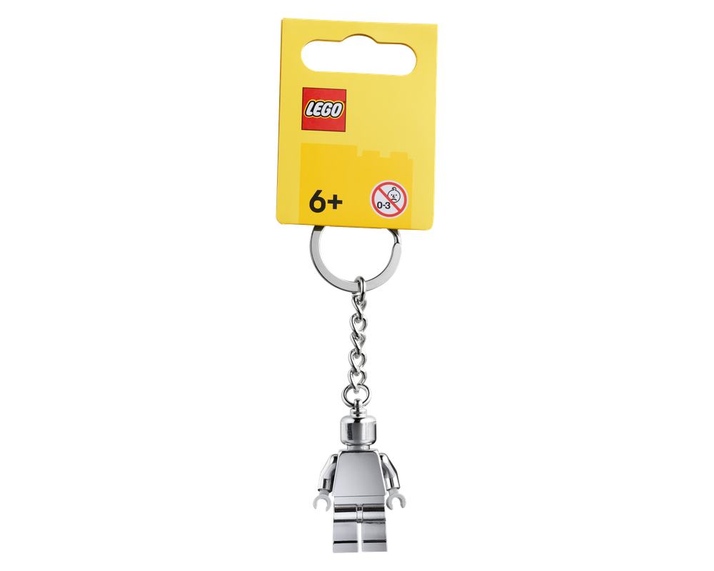 LEGO Keychain 854305 Silver Minifigure | Shopee Philippines