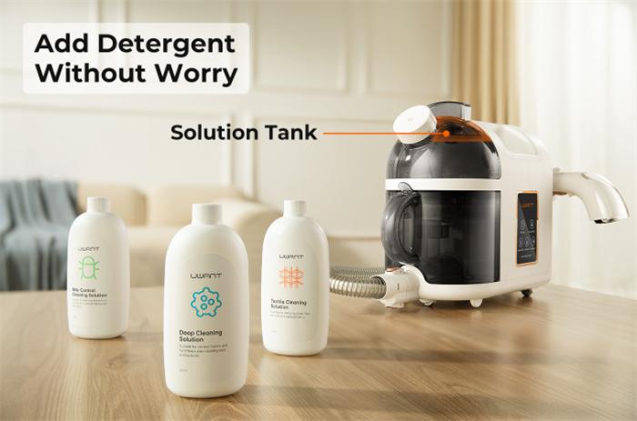 UWANT B200 Steam Cleaner 2-in-1 Multiple Spot Cleaner & Steamer Self ...