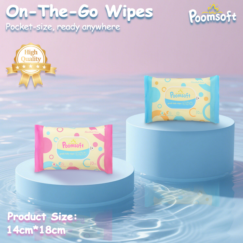 Poomsoft 10 Sheet x 1 Pack Sea Scented And Unscented Alcohol-Free ...