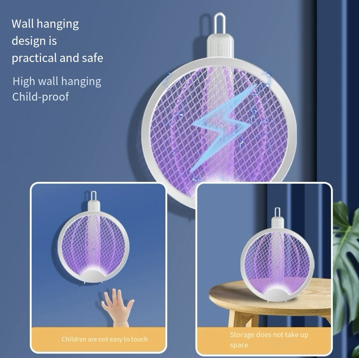 【PRO】The 3 in 1 electric mosquito killer rechargeable racket mosquito ...