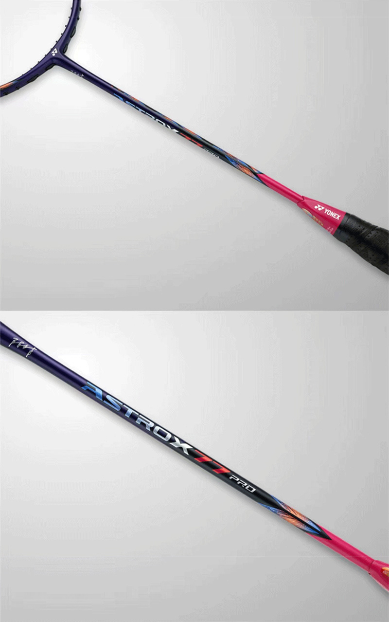 Badminton racket original ASTROX 77 PRO Frame with string Pink 4U5 PBSI ...