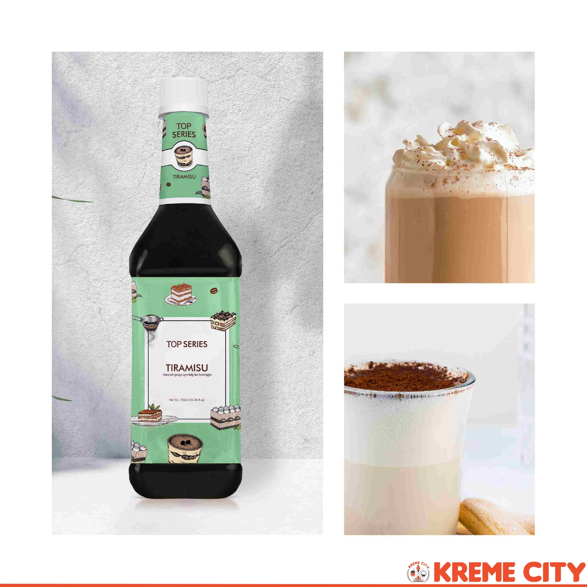 TOP Creamery Top Series Tiramisu Syrup 750ml | Shopee Philippines