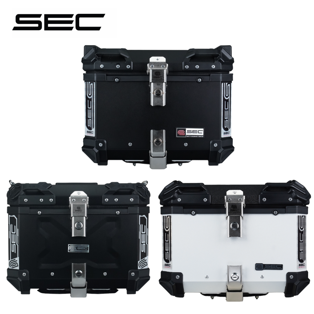 SEC Topbox 45 Liters Top Box for Motorcycle Alloy Box - Dictator ...