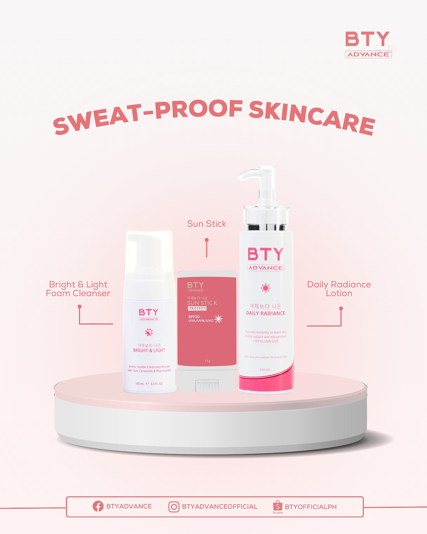 BTY 2 STEP SKIN CARE (BL+SS) | Shopee Philippines