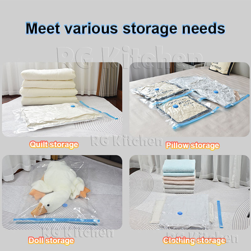 COD Vacuum Storage Bag Travel Vacuum Sealed Bag Reusable Sealed ...