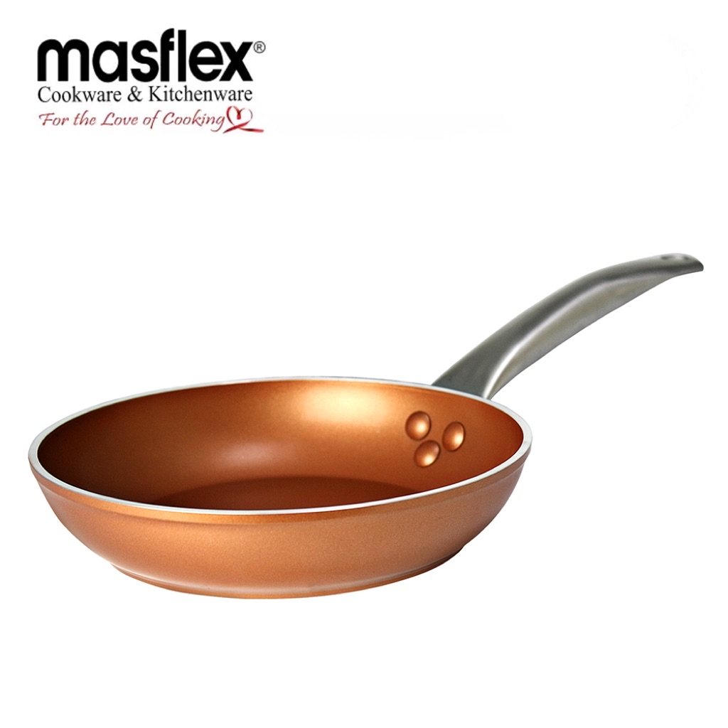 Masflex Original 24cm Copper Forged Induction Non-Stick Frypan | Shopee ...