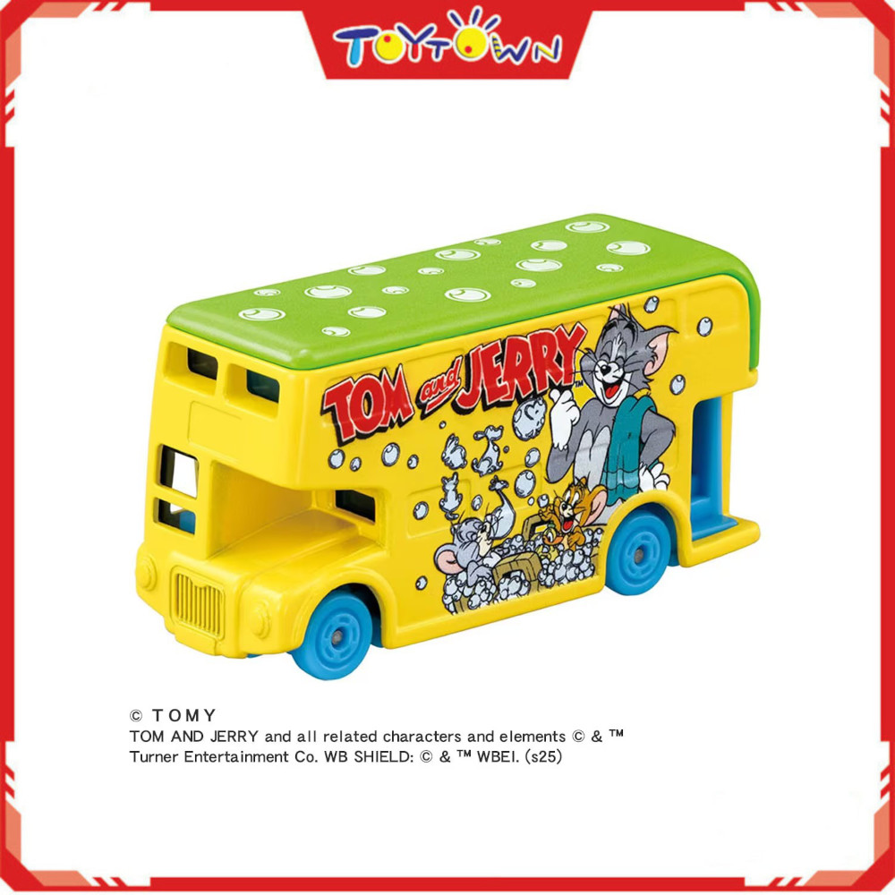 Dream Tomica SP Tom and Jerry Wrapping Bus (Yellow) | Shopee Philippines