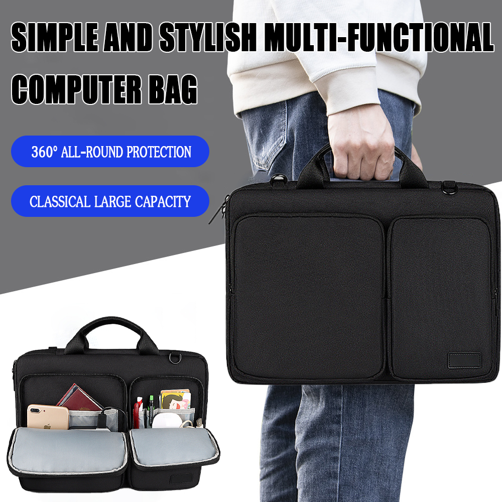 Waterproof Laptop Bag 15.6 Inch Notebook Sleeve For Women/Men Handbag ...