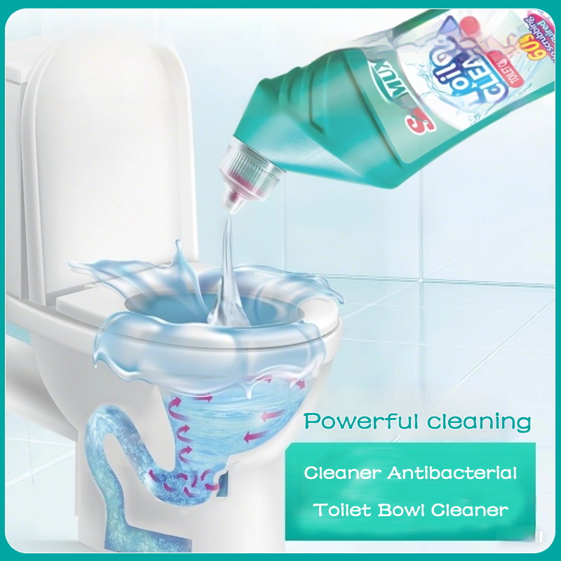 Seamux 2x500ml Antibacterial Toilet Bowl Cleaner Kills 99% Bacteria ...
