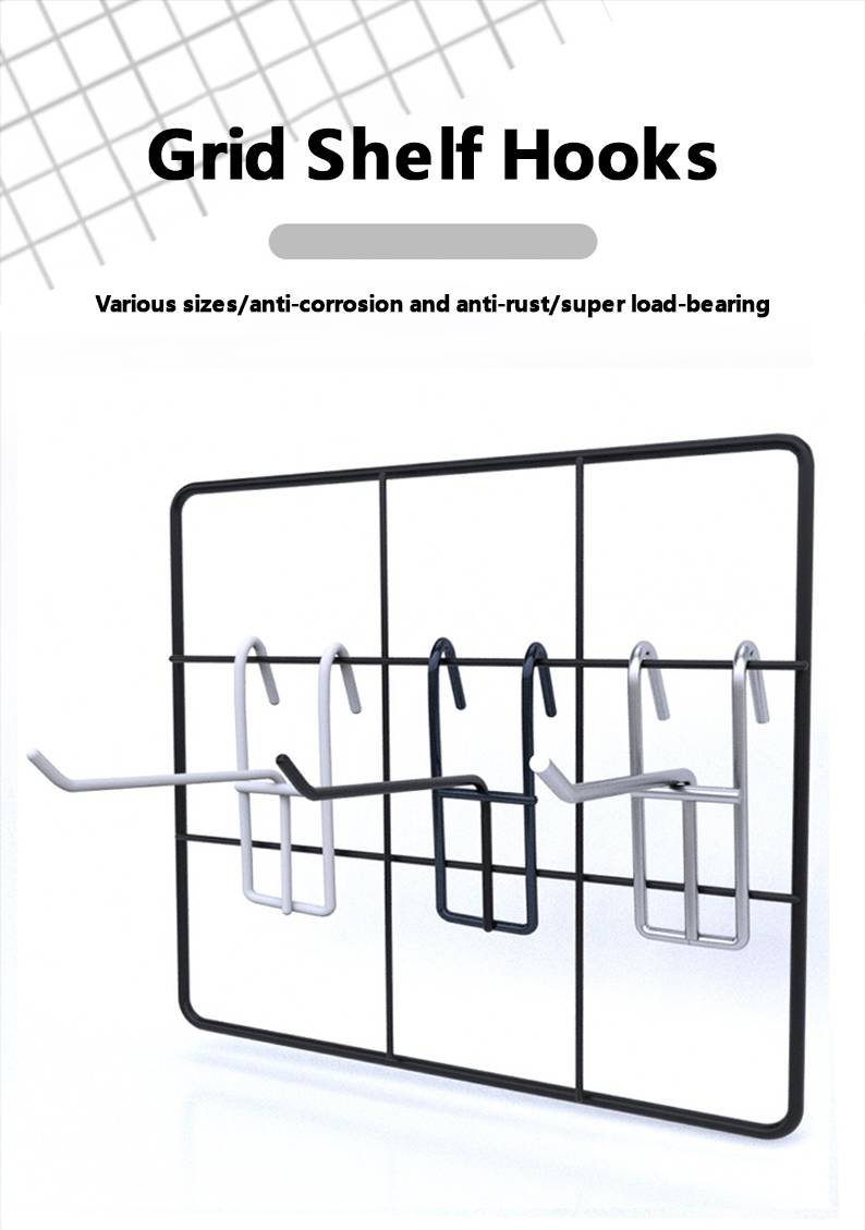 10pcs Screen Hook Coated Wire Hook Home Living Organizers Store Screen ...
