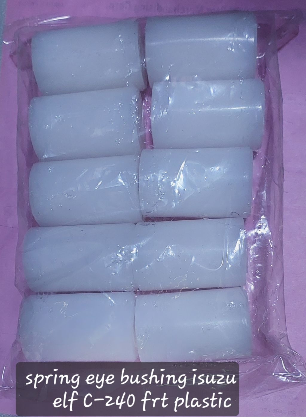 ISUZU ELF C-240 FRONT SPRING EYE BUSHING PLASTIC ONLY 499/10pcs ...