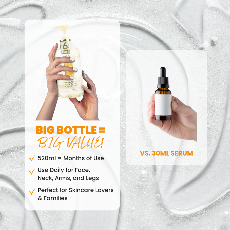 Ashley Shine Niacinamide Pure Serum Moisturizes Whitening Soothes Skin ...