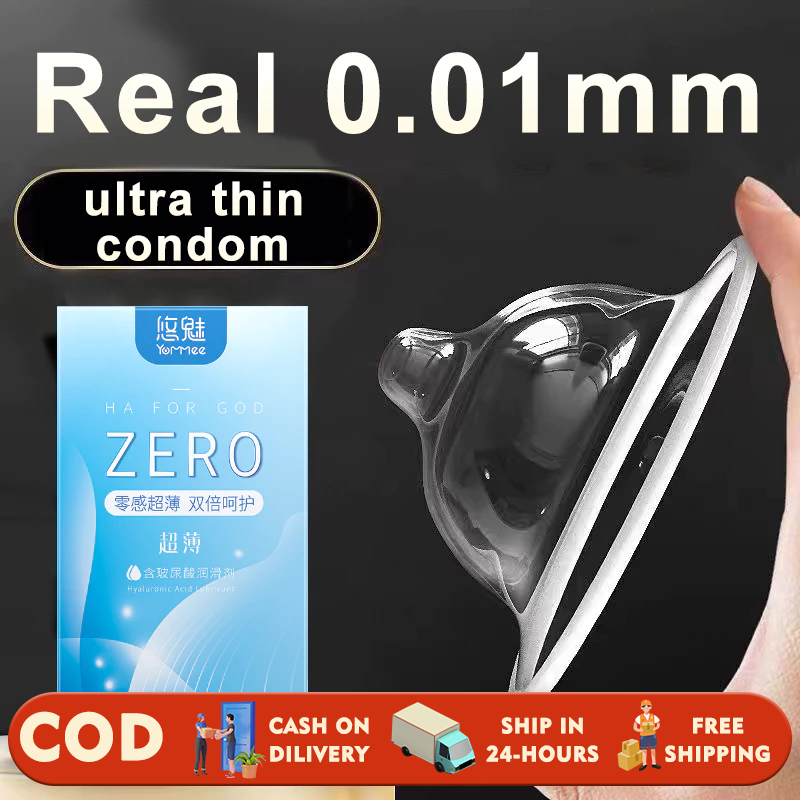 1box 10pcs Yomee blue zero condom ultra thin condoms with 200mg ...