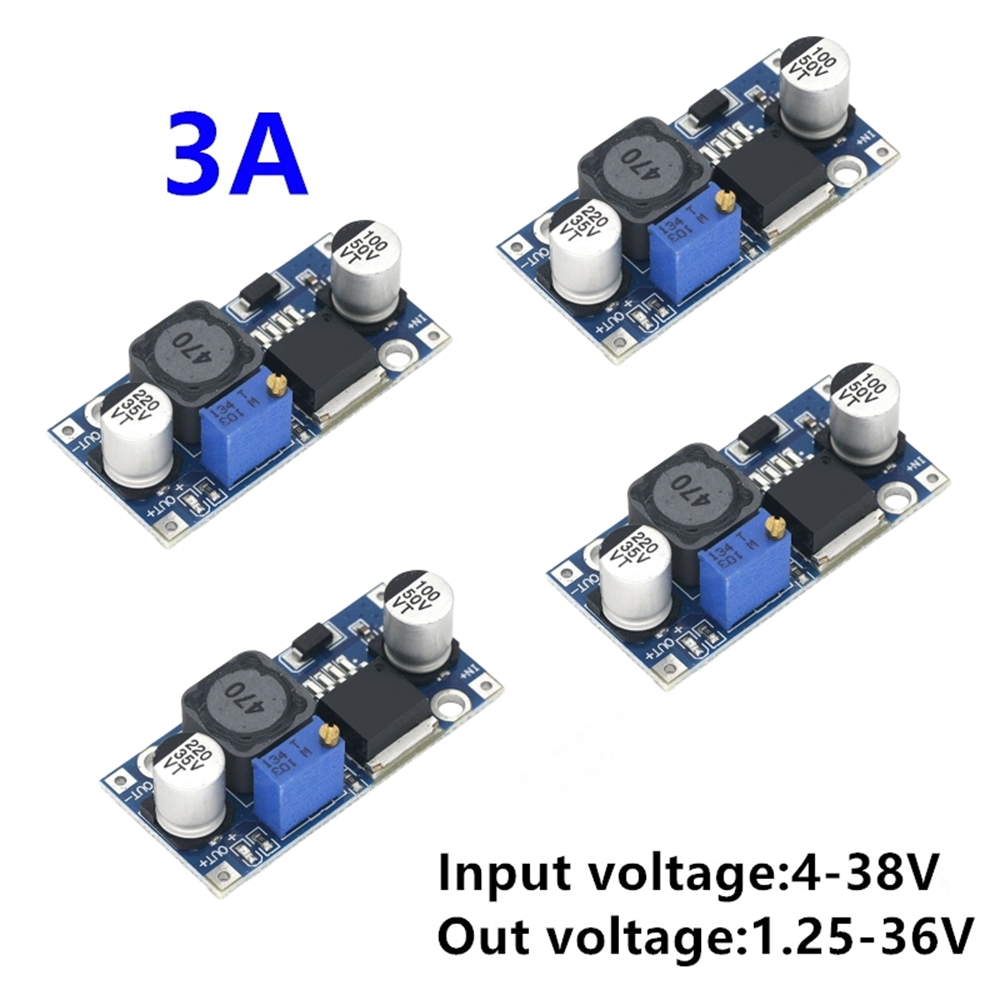 Adjustable LM2596S DC-DC Buck Converter 3A Step Down Power Supply Regulator Converter | Shopee ...