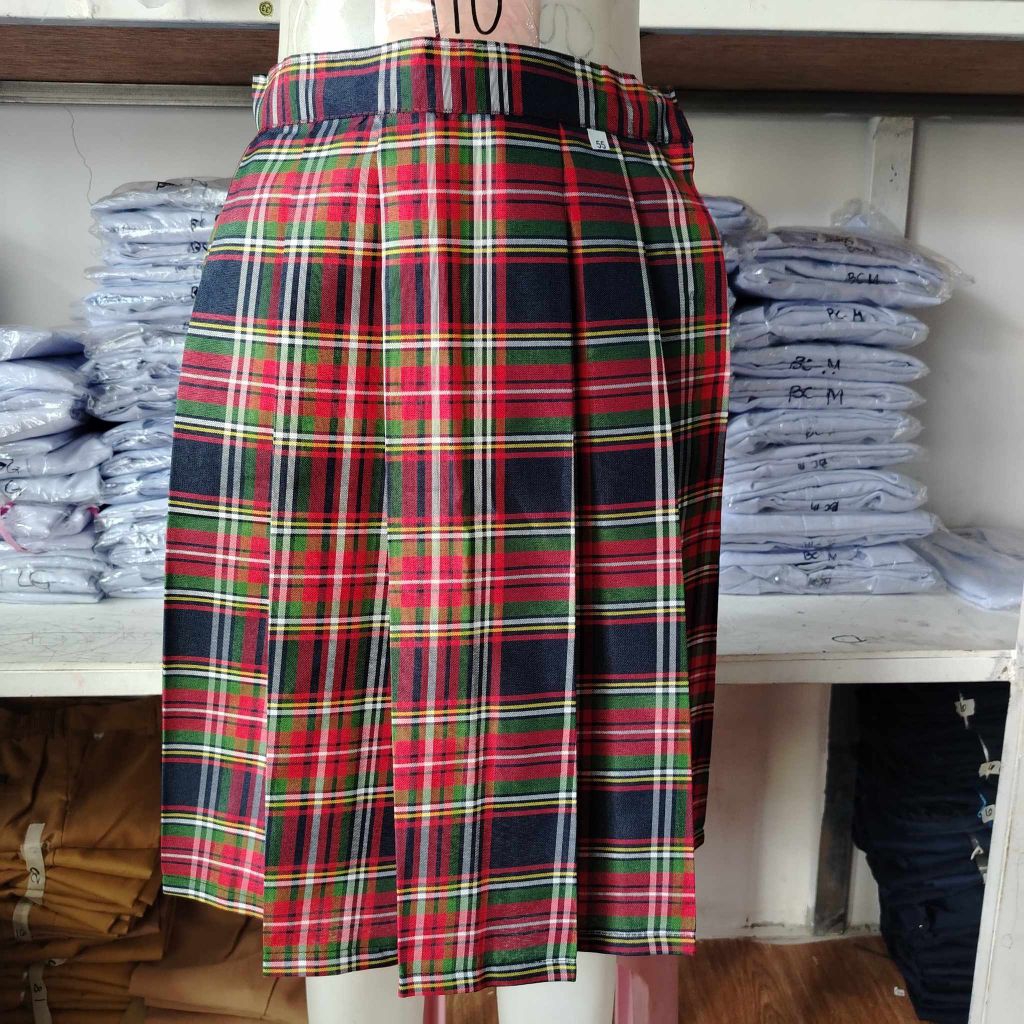 CHECKERED PALDA SCHOOL UNIFORM/ 3 COLORS PALDA/PLEATED SKIRT UNIFORM ...