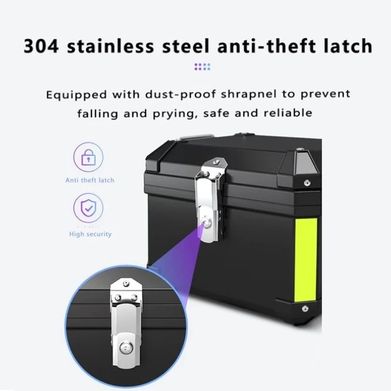 Motorcycle Top Box Motorcycle Compartment universal 45LABS motorcycle ...