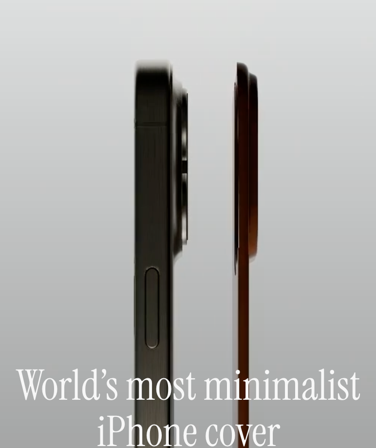 Suti PhoneBack for iPhone 16 Pro / 16 Pro Max - Silicone / Clear Thin ...