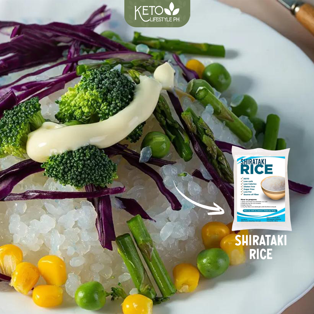 Shirataki Rice 200grams wet (KETO/Zero Carb/Zero Calorie/Weight & Fat ...