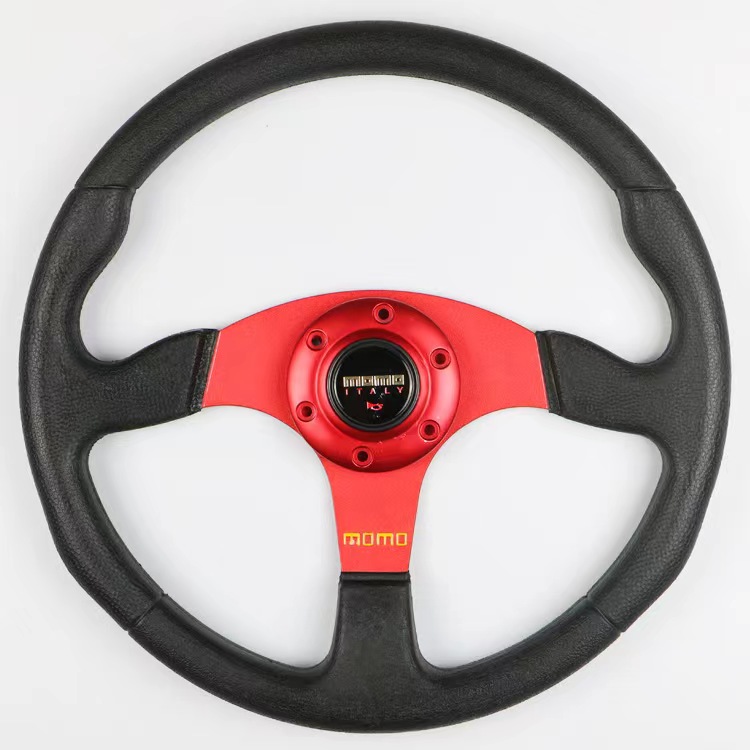 14 Inch MOMO Car Steering Wheel Universal MOMO with Horn Button High ...
