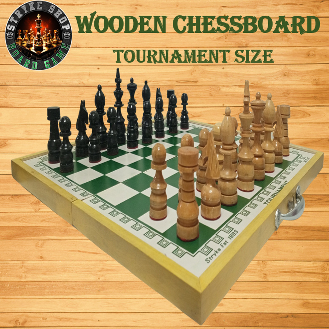 Tournament Size Chess Board Wooden Quality Board Games | Shopee Philippines