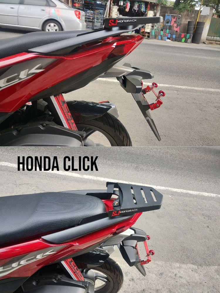 SJ MONORACK FOR HONDA CLICK 125/150/160/V1/V2/V3/V4 (Stay Grab Bar ...