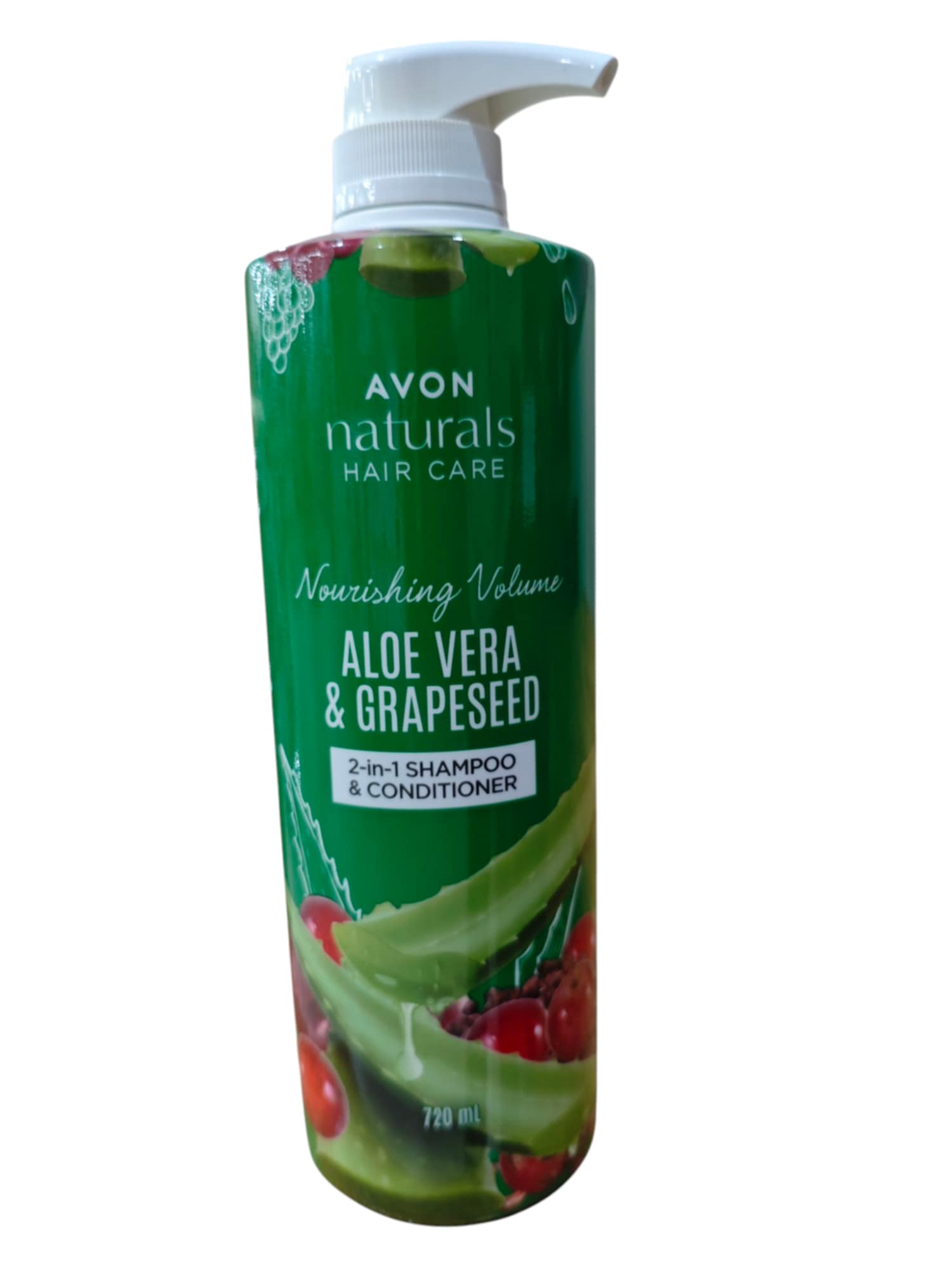 AVON NATURALS ALOE VERA & GRAPESEED 2IN 1 SHAMPOO & CONDIONER | Shopee ...
