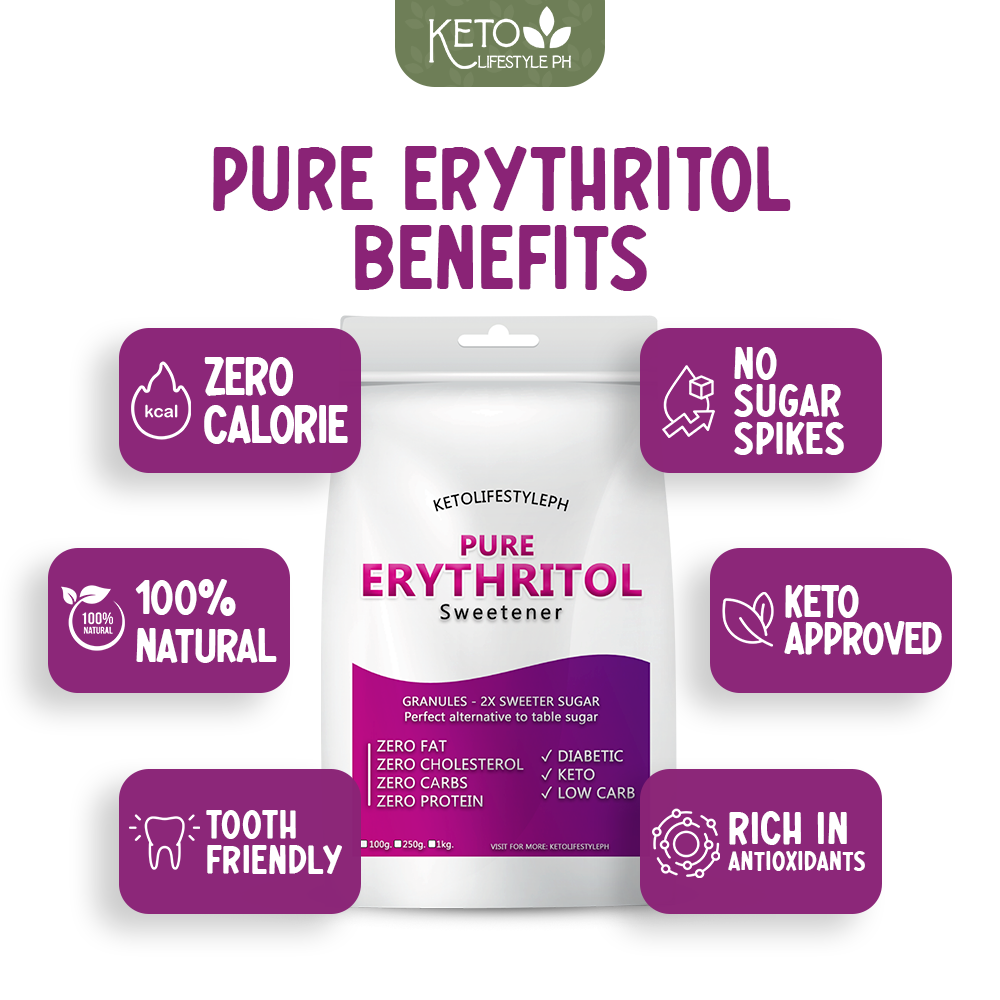 Erythritol Granules & Powder 500g/1kg (KETO SWEETENER/Diabetic ...